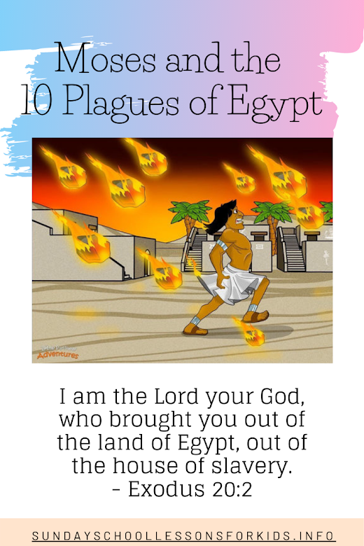 Sunday School Lessons for Kids: Moses and The Ten Plagues of Egypt