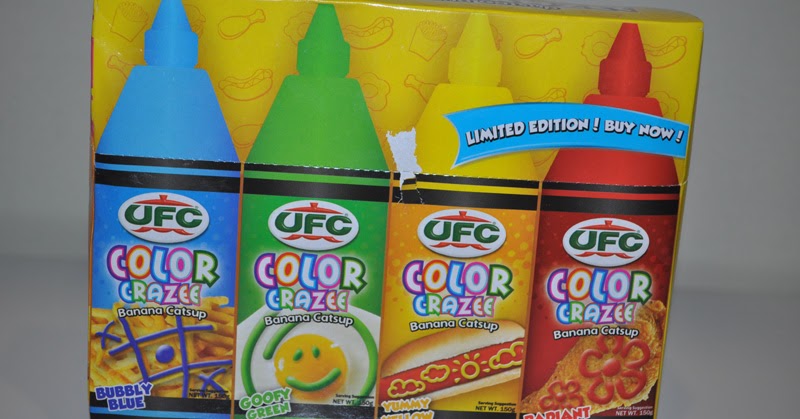 Make Mealtime More Fun and Colorful with UFC Color Crazee Catsup ...