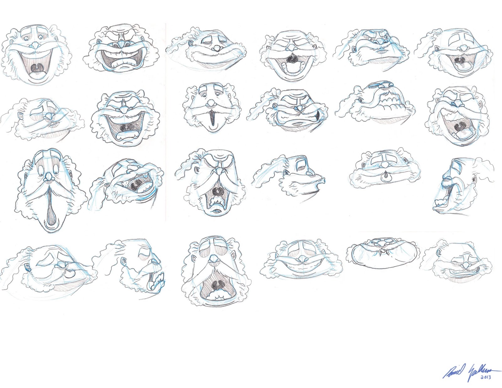 Daniel Spellman Art: Character Portfolio