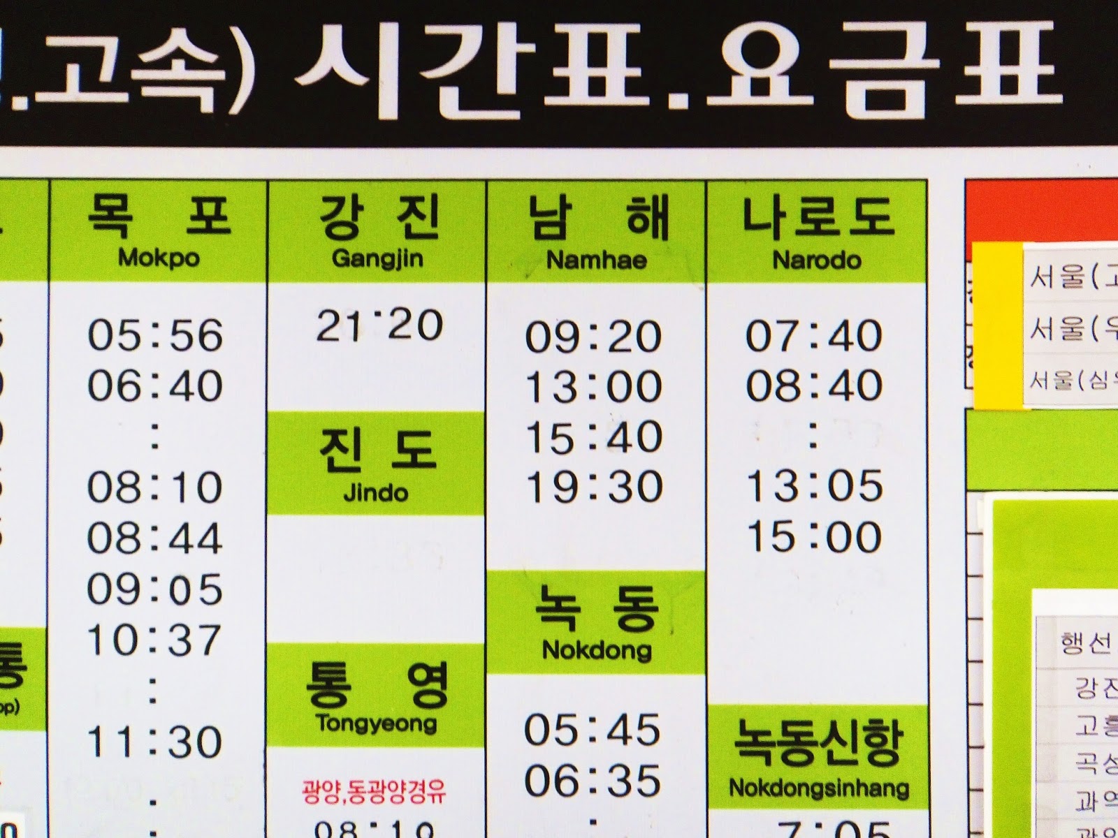 HAPPYDALKIS: 14th April 2013 - Hotels around Suncheon Bus Terminal