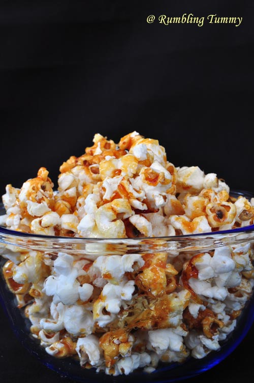Rumbling Tummy: Salted Caramel Popcorn