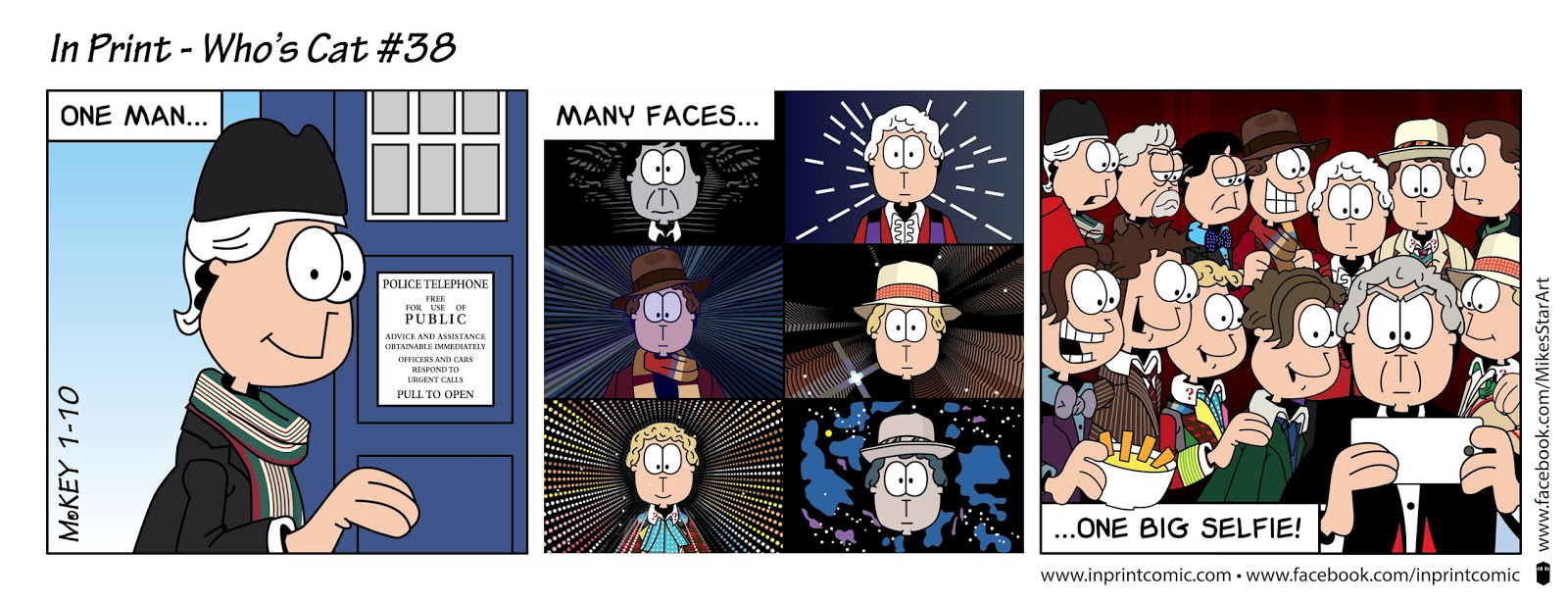 In Print Comic: Who's Cat 38 - Mike Key