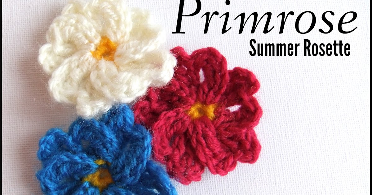 Siona Karen : Crochet Pattern: Primrose