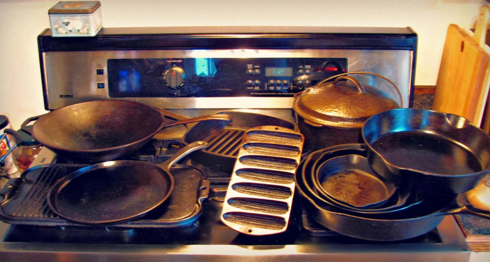 Cast Iron LOVE- a collection from the kitchen and campfire