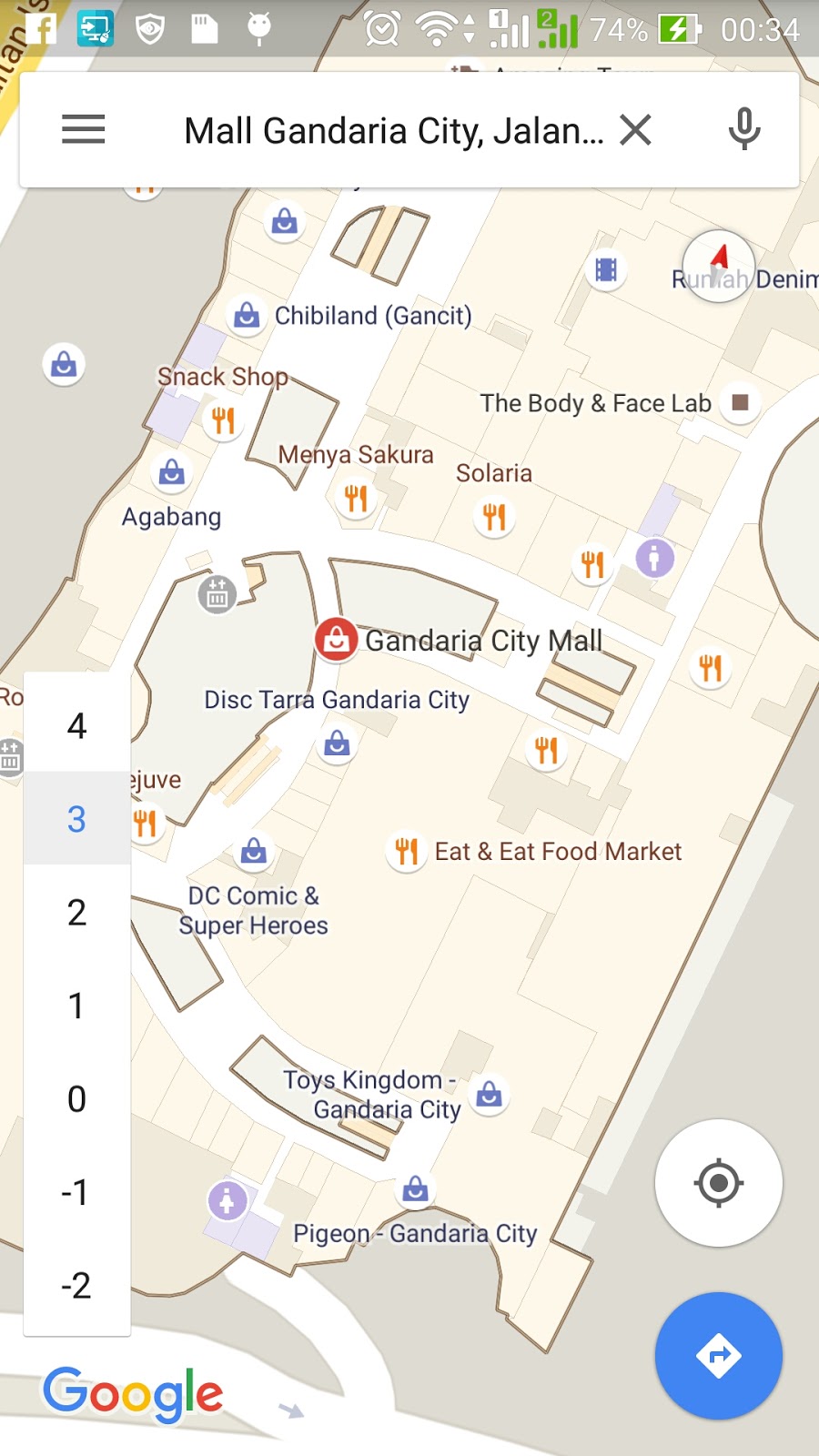 Google Map Indoor - arifdoIT