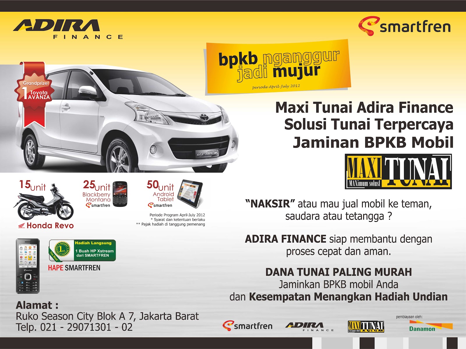 WARUNG DESIGN GRAPHIC: BANER ADIRA FINANCE