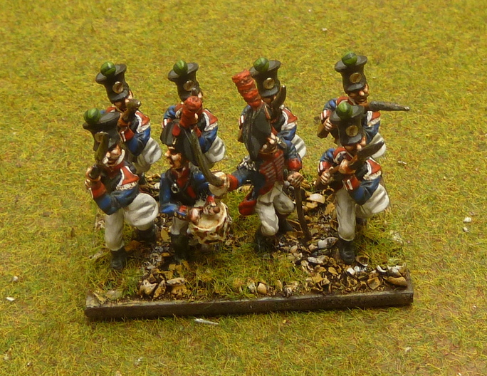 Lace 'n Big Hats: 28mm Napoleonic Spanish Walloon Guard