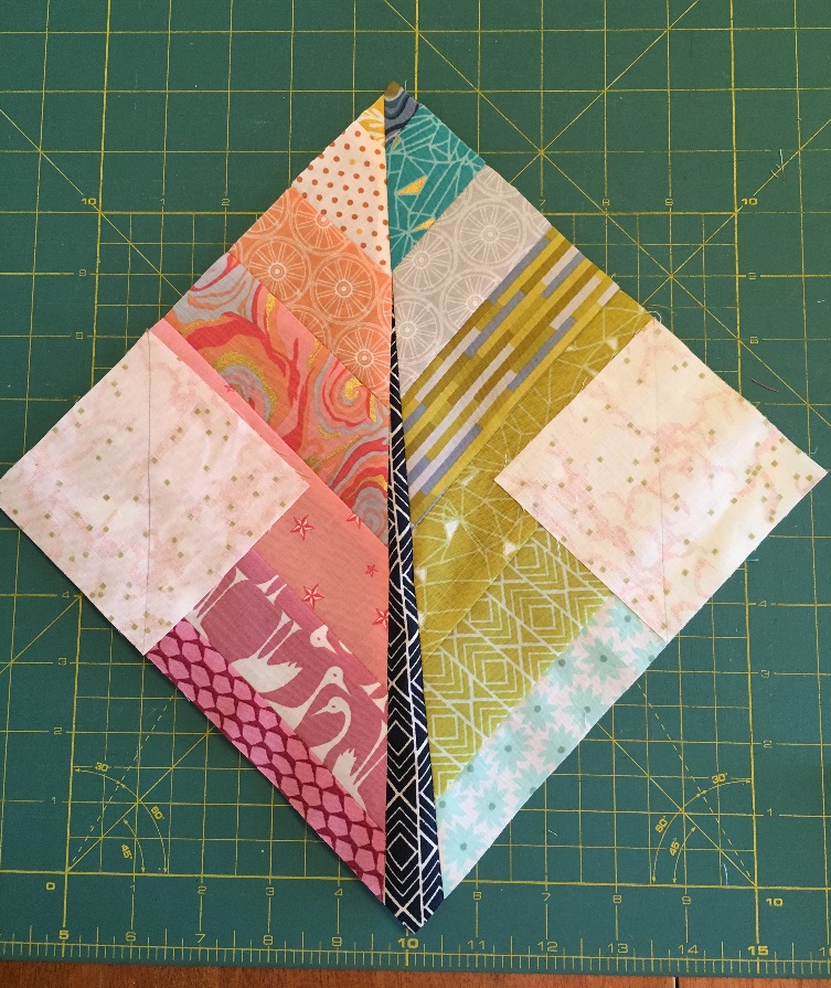 Leaf (feather) Quilt Block Tutorial | The Intrepid Thread