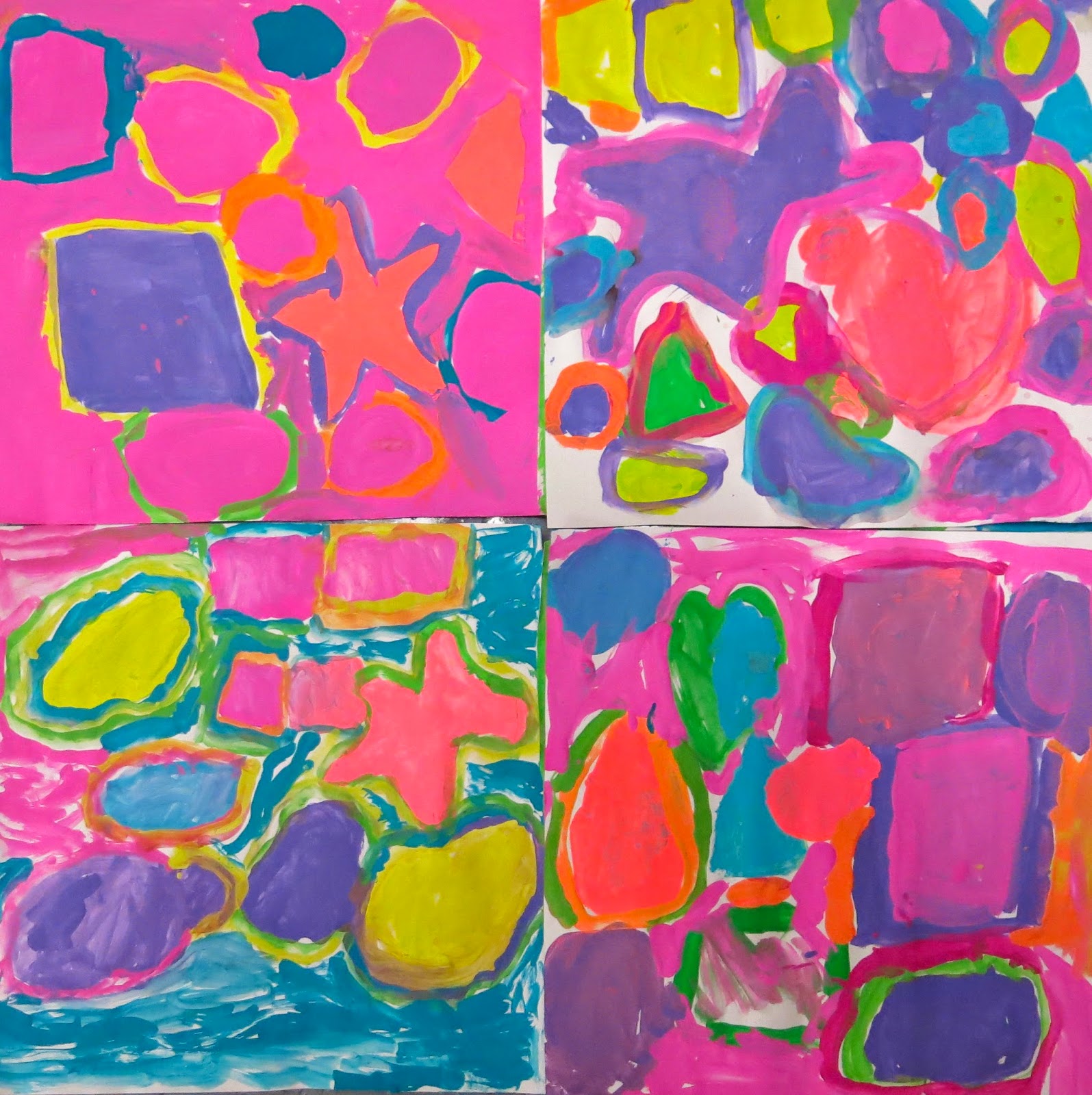 Cassie Stephens: In the Art Room: A Unit on Shape for Kindergarten, Part 1