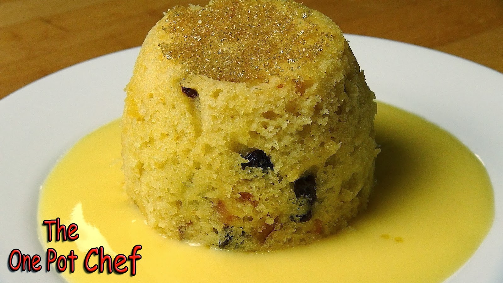 The One Pot Chef Show: Spotted Dick - DESSERT RECIPE