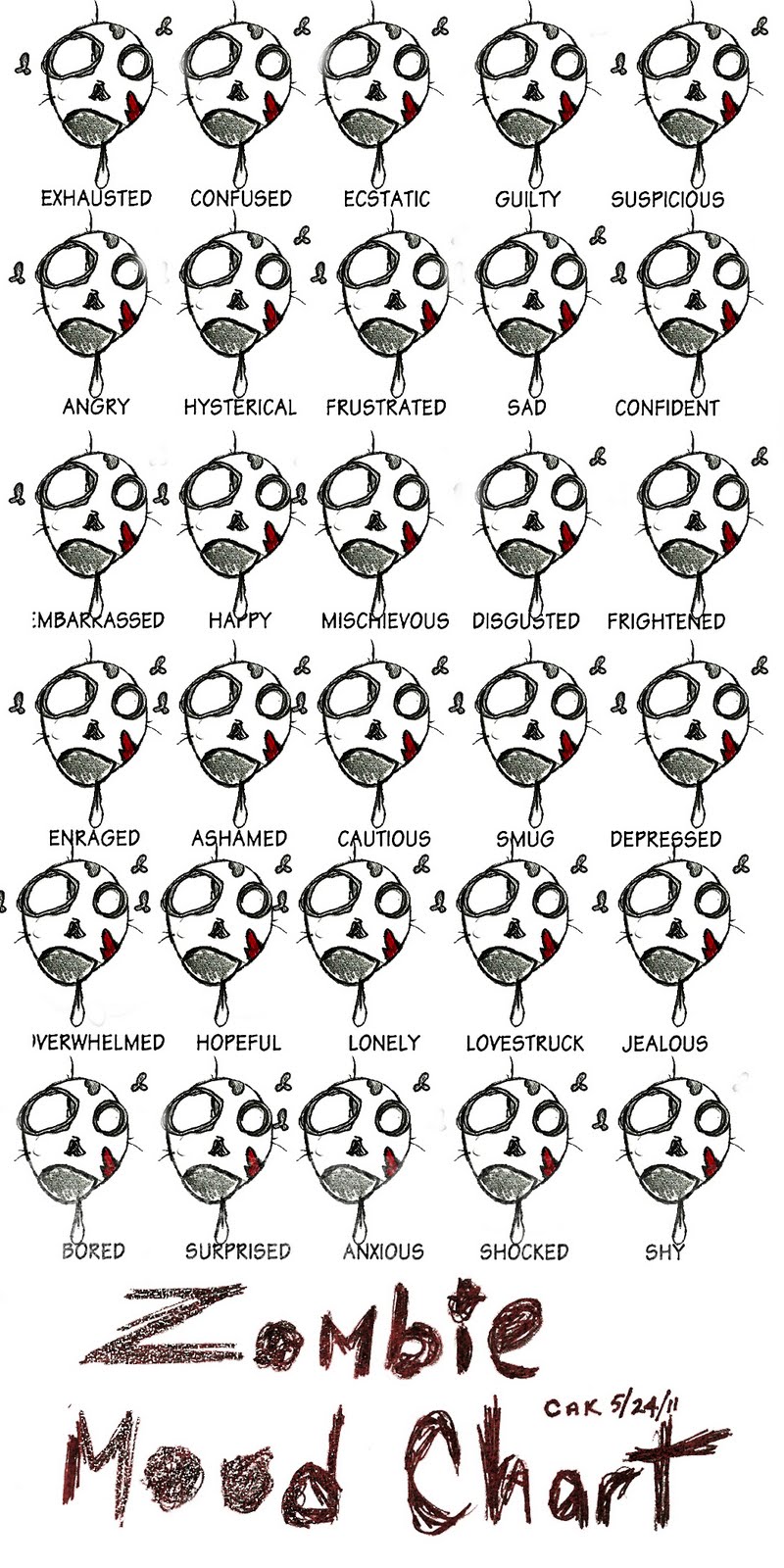Carlton Kearney's Daily Zombie: May 2011