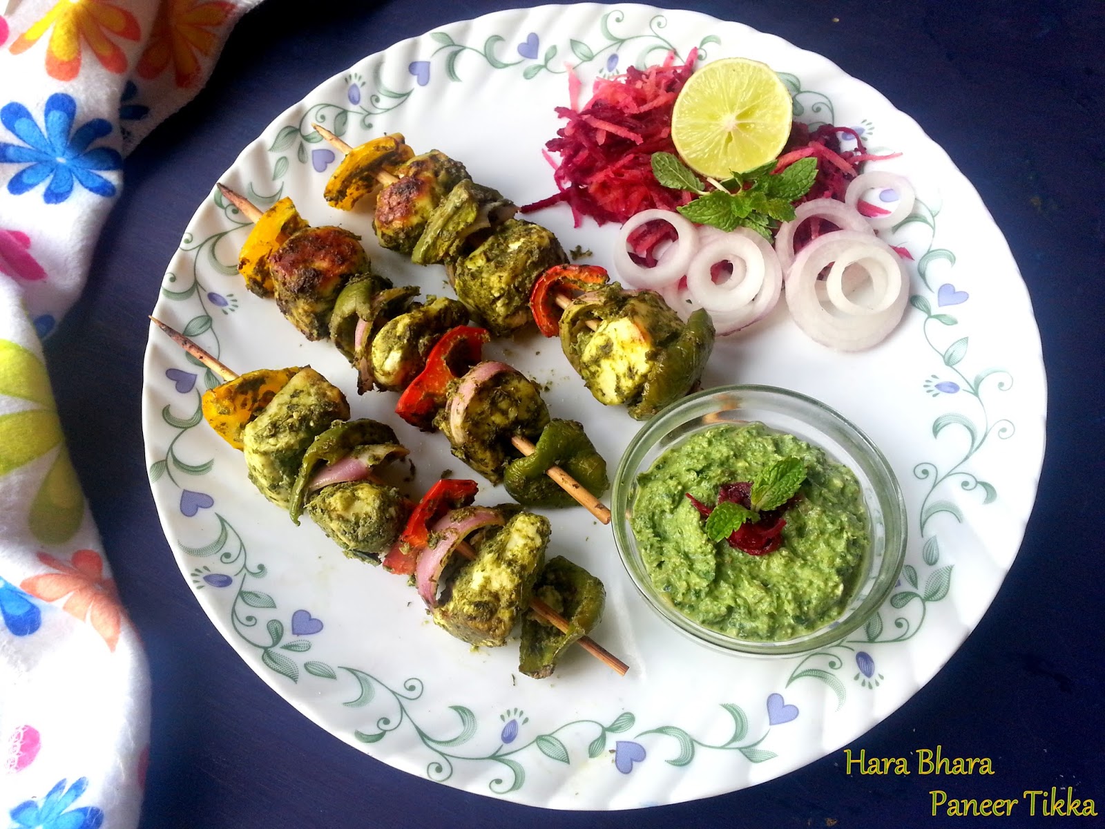 Annapurna: Soya Vegetable Tikka / Healthy Vegetarian Appetizer Recipe