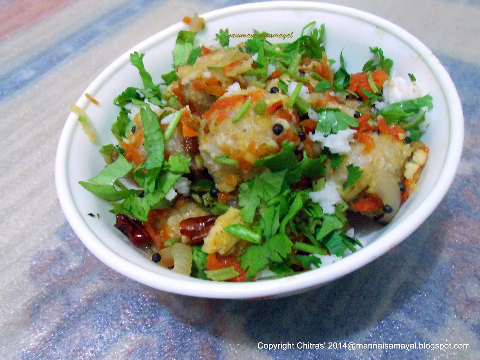 kalakkalsamayal: Amaranth Neer Khozhukattai