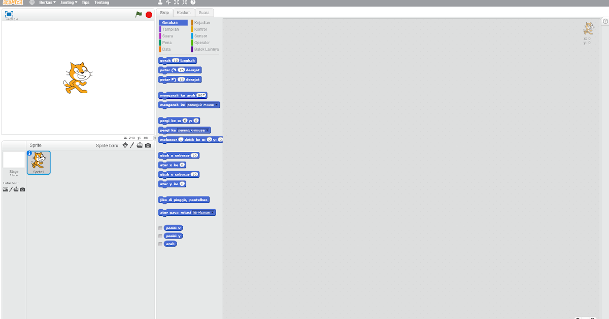 Cara membuat game sederhana menggunakan Scratch