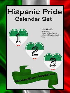 Educational Kismet : 'Hispanic Pride' Calendar Set