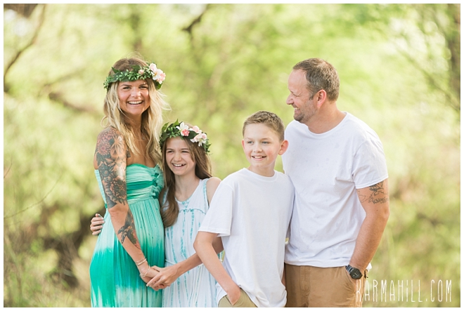 Warmth From Within - The Ivey Family's Maui Portraits