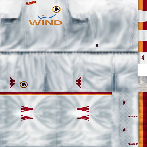 Pro Evolution Soccer: Kit As Roma 2012/2013 by VillaPilla - PES 6 Edit