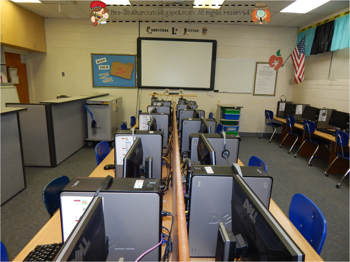 Mrs. Smith's Room: Computer Lab Makeover