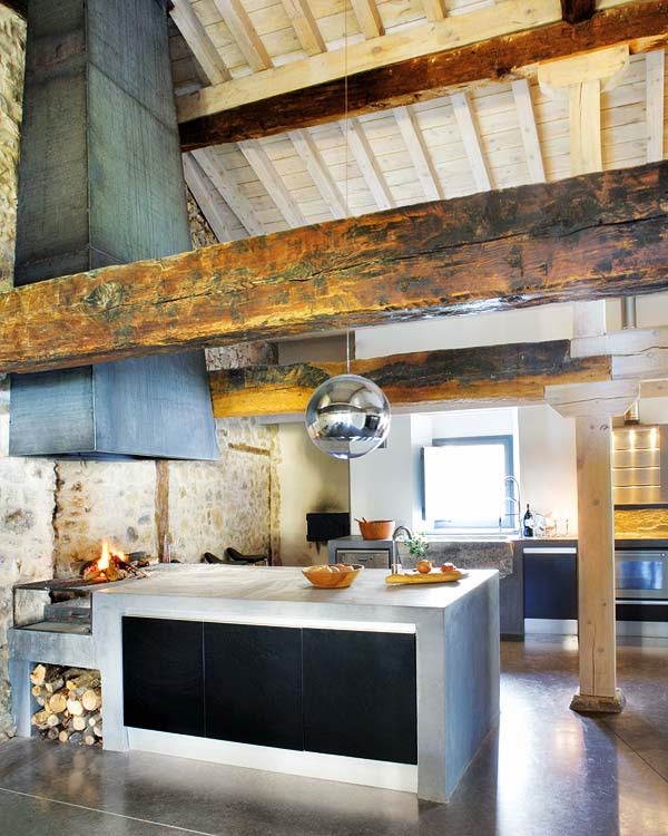 margas: Concrete kitchens