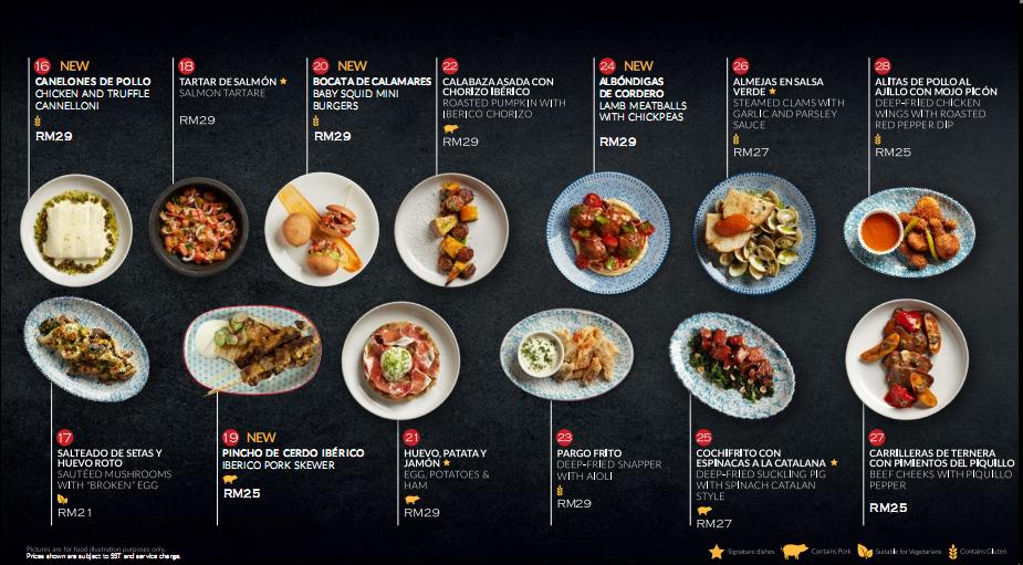 (Eat to Live) or (Live to Eat): Tapas Club Pavilion