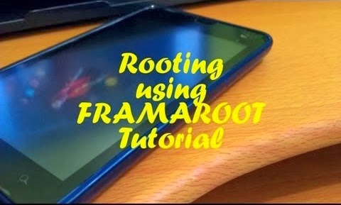 Cara Termudah Root dan Unroot Semua Hp Android dengan FramaRoot