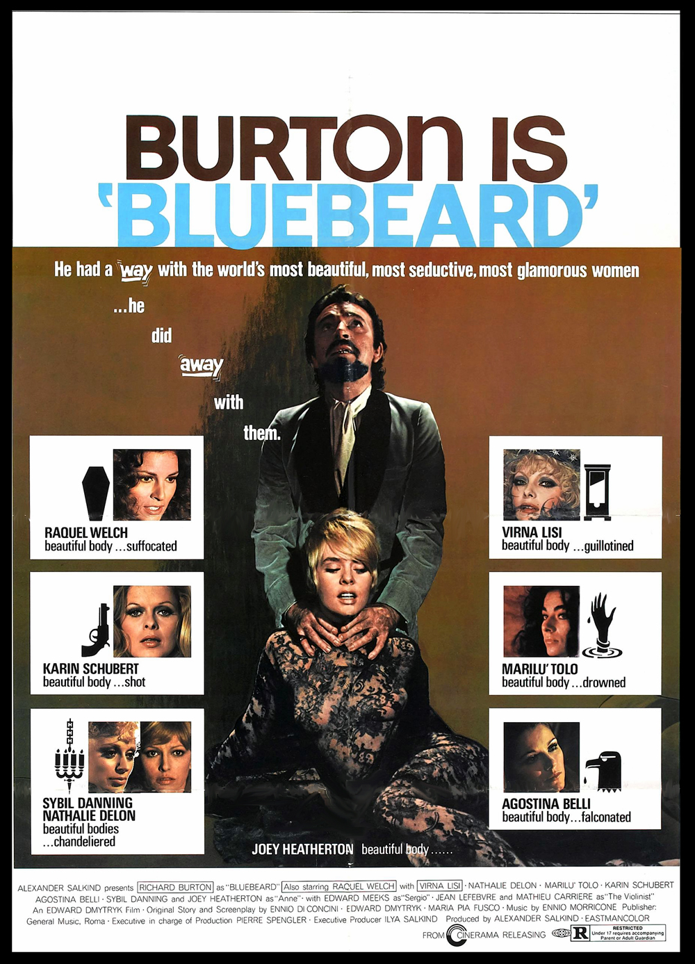 13: BLUEBEARD - Ennio Morricone -"He Did Away With Them All" (1972)