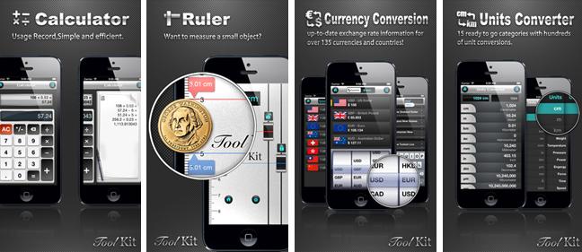 Toolkit, the set of 5 tools in 1, free for a limited time for iPhone ...