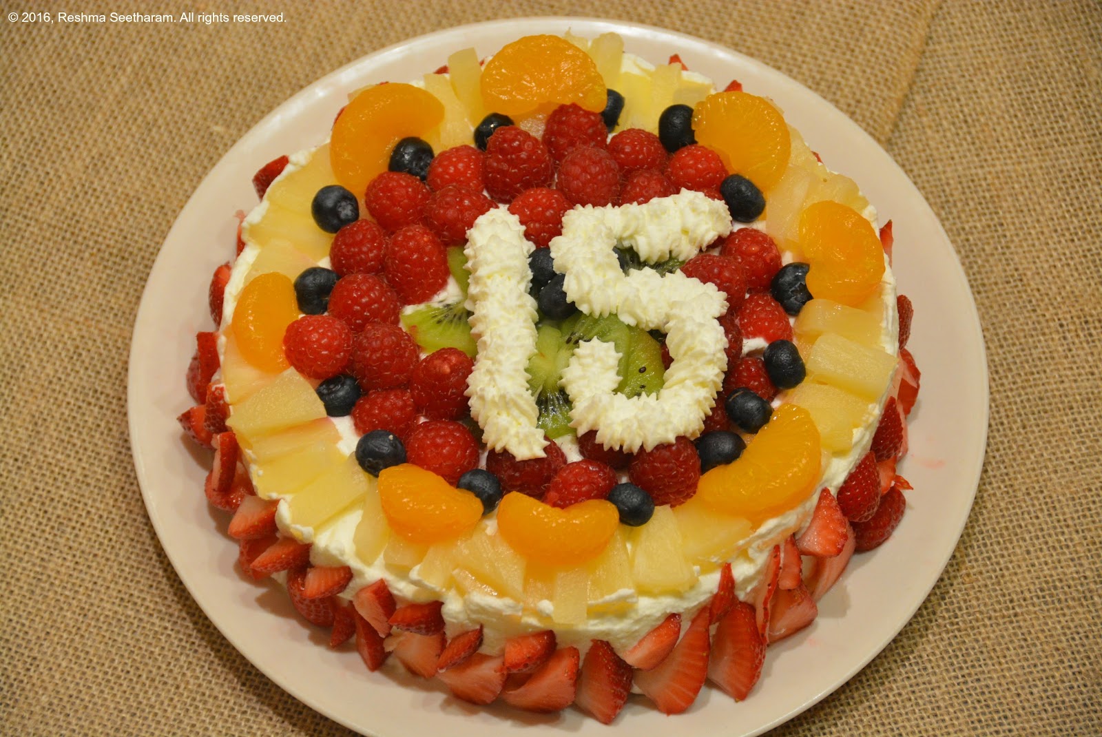 Fruit forest cake - II