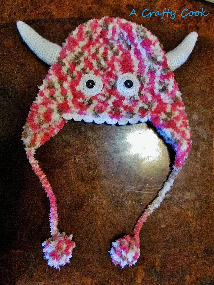 A Crafty Cook: Stash-Buster Challenge - Monster Hat