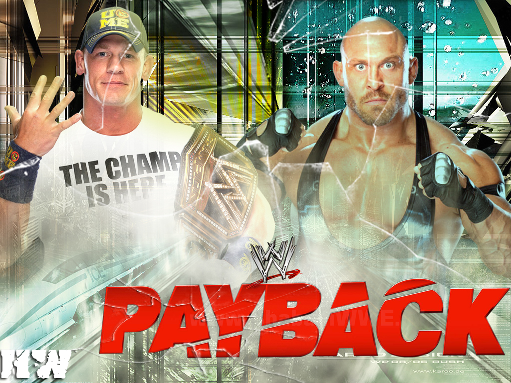 wwe superstars 2013: Wallpaper » Payback 2013 » John Cena Vs Ryback Payback Wallpaper [Design By ...