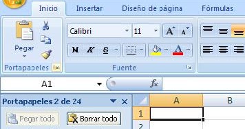 blog de evidencias excel clarisa: Panel de Tareas