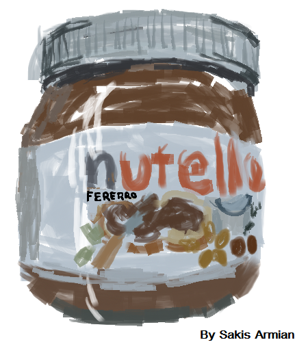 How To Draw Nutella realistic (Digital drawings) | Art-zografiki