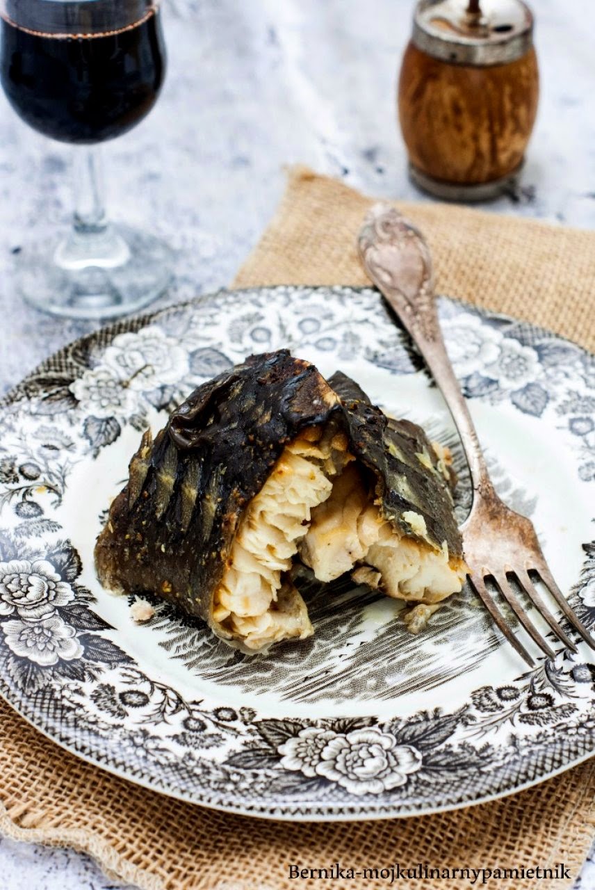 Pieczony jesiotr | Bernika - mój kulinarny pamiętnik