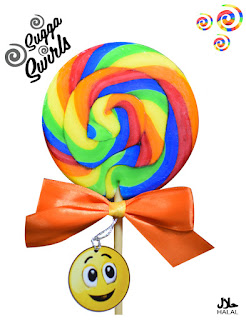 sugga swirls lollipops