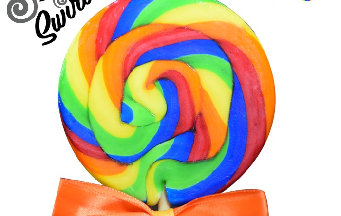 sugga swirls lollipops