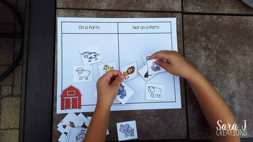 Animal Habitat Sort | Sara J Creations