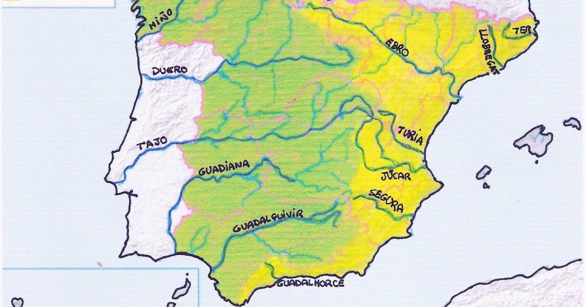 España para niños: Principales ríos de España