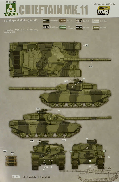 The Modelling News: Review: Takom’s 35th scale Chieftain Mk.11