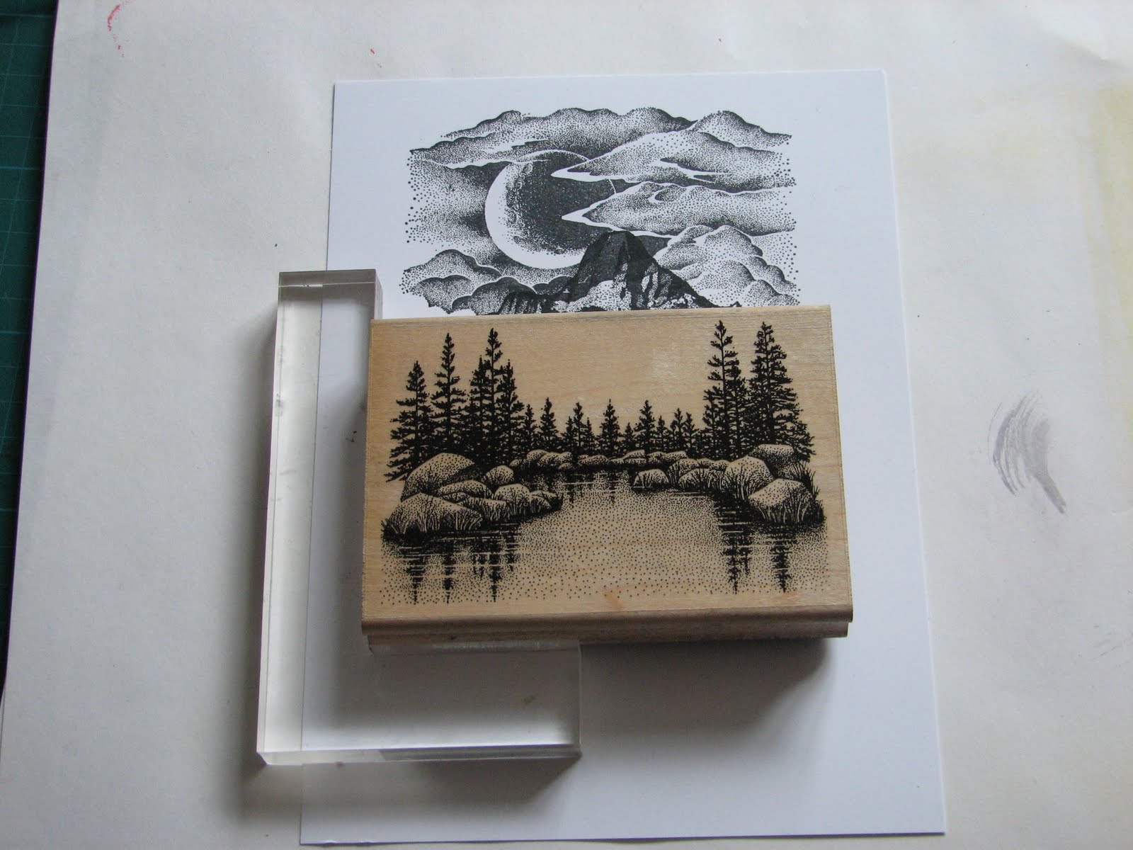 Silverwolf Cards: Stampscapes & Scenic stamping
