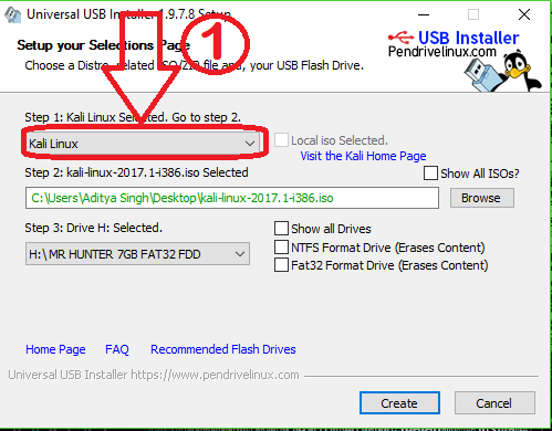 How to install Kali Linux on USB or pendrive?