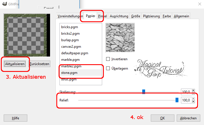 Magical Gimp-Tutorial: Gimp Tutorial "Africa Queen"