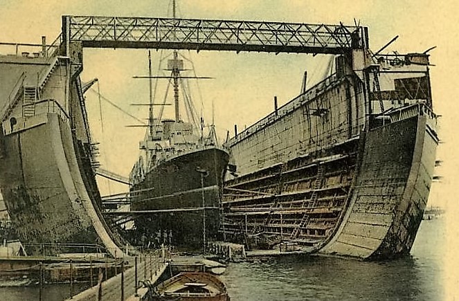 Dawlish Chronicles : Bermuda’s Floating Dry Dock 1869