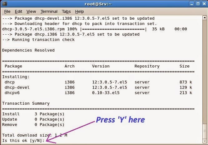 My Solutions: DHCP Server Configuration in RHEL 5