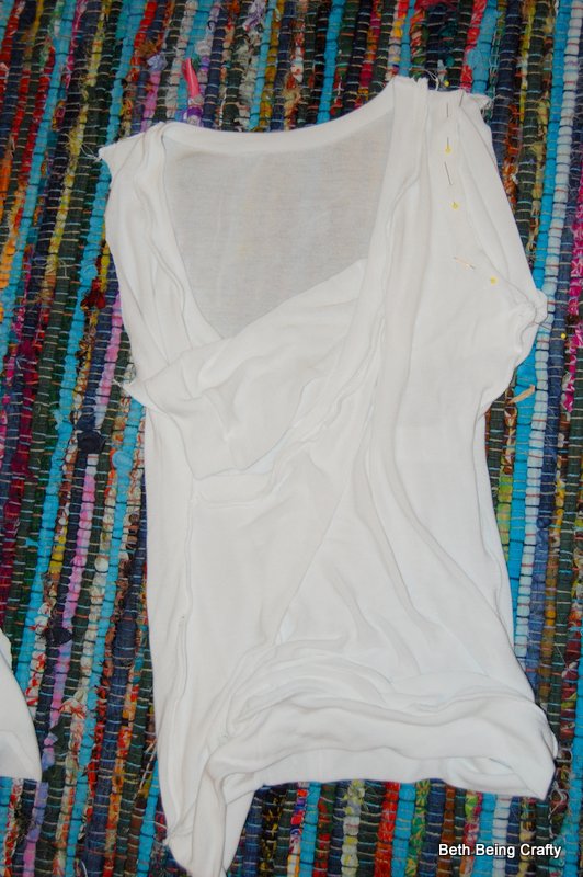 Beth Being Crafty: Crossover Wrap Top Tutorial