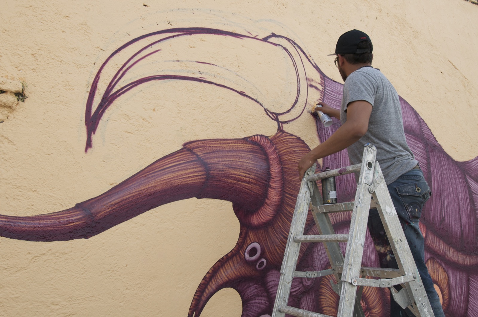 Sego New Mural For Board Dripper In Queretaro, Mexico – StreetArtNews