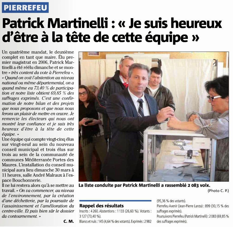 Poursuivons ensemble pour Pierrefeu