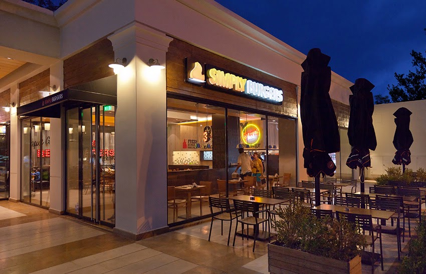 Mexil Design: Restaurant Simply Burgers Athens