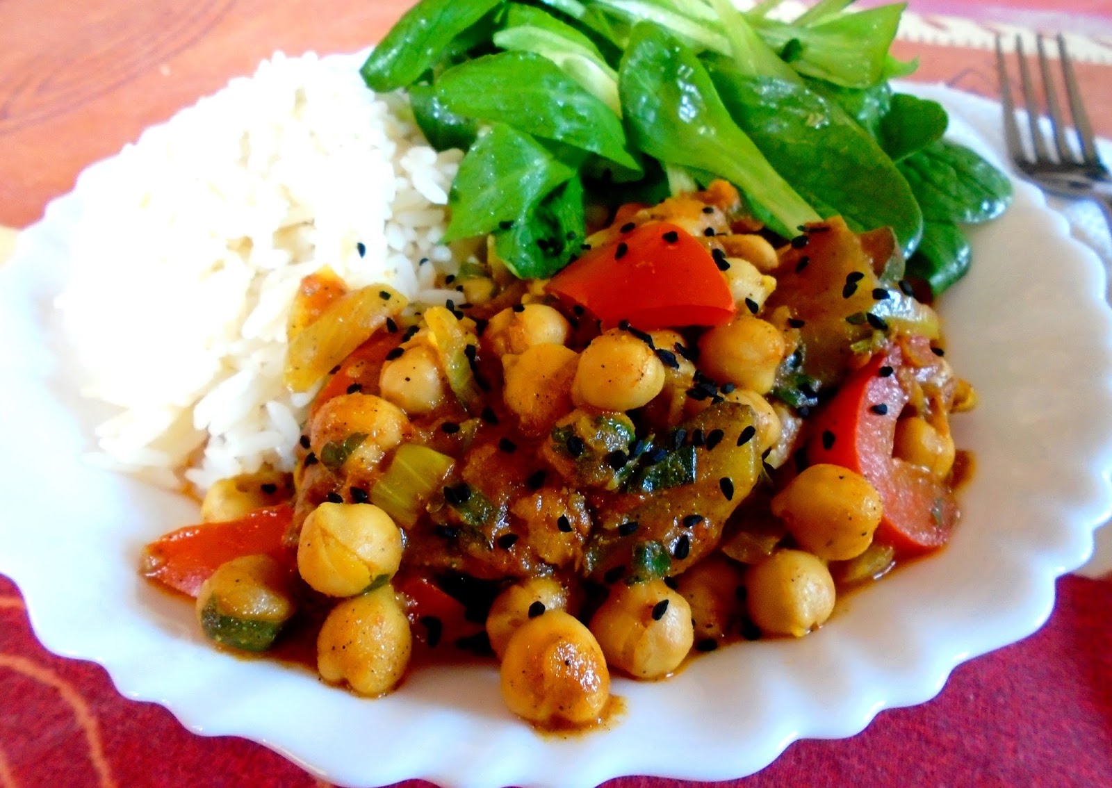 VeganArt: Slanutak na indijski način