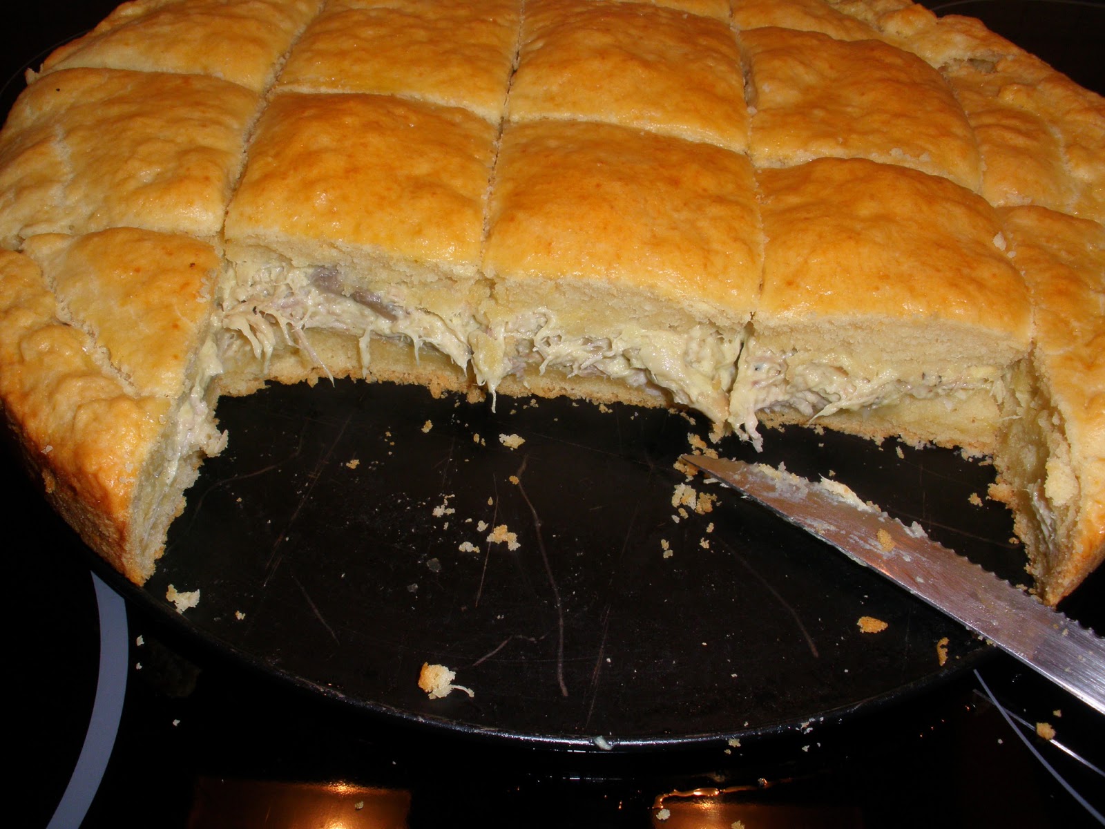 Come to cook: Κοτοπιτα με μανιταρια και φιλαδελφια σε ζυμη κουρου