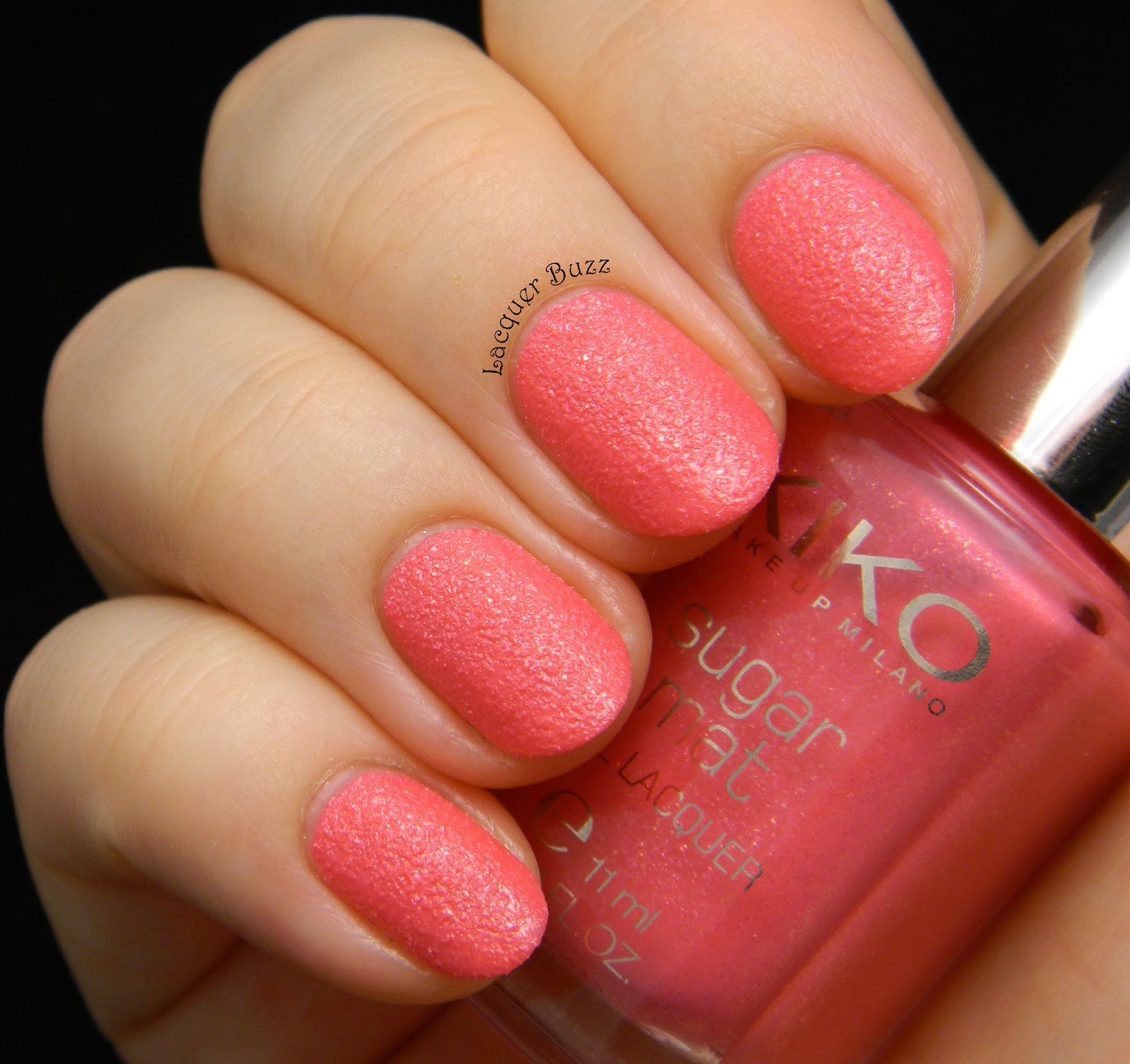 Lacquer Buzz: Kiko Sugar Mat Nail Lacquer Set - review and swatches part 1